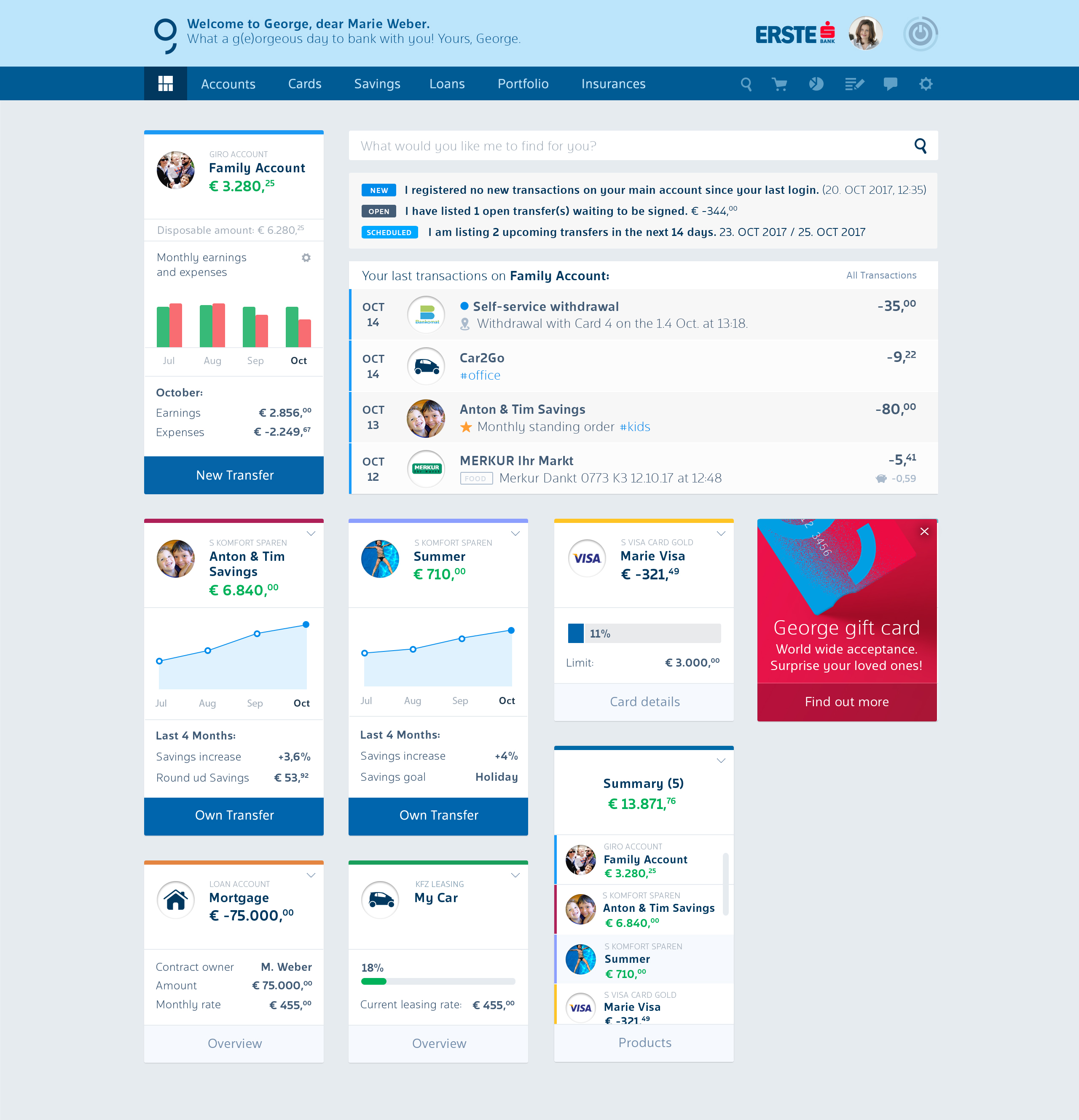 Scaling up: George expands, approaching 2 million users | Erste Group Bank AG